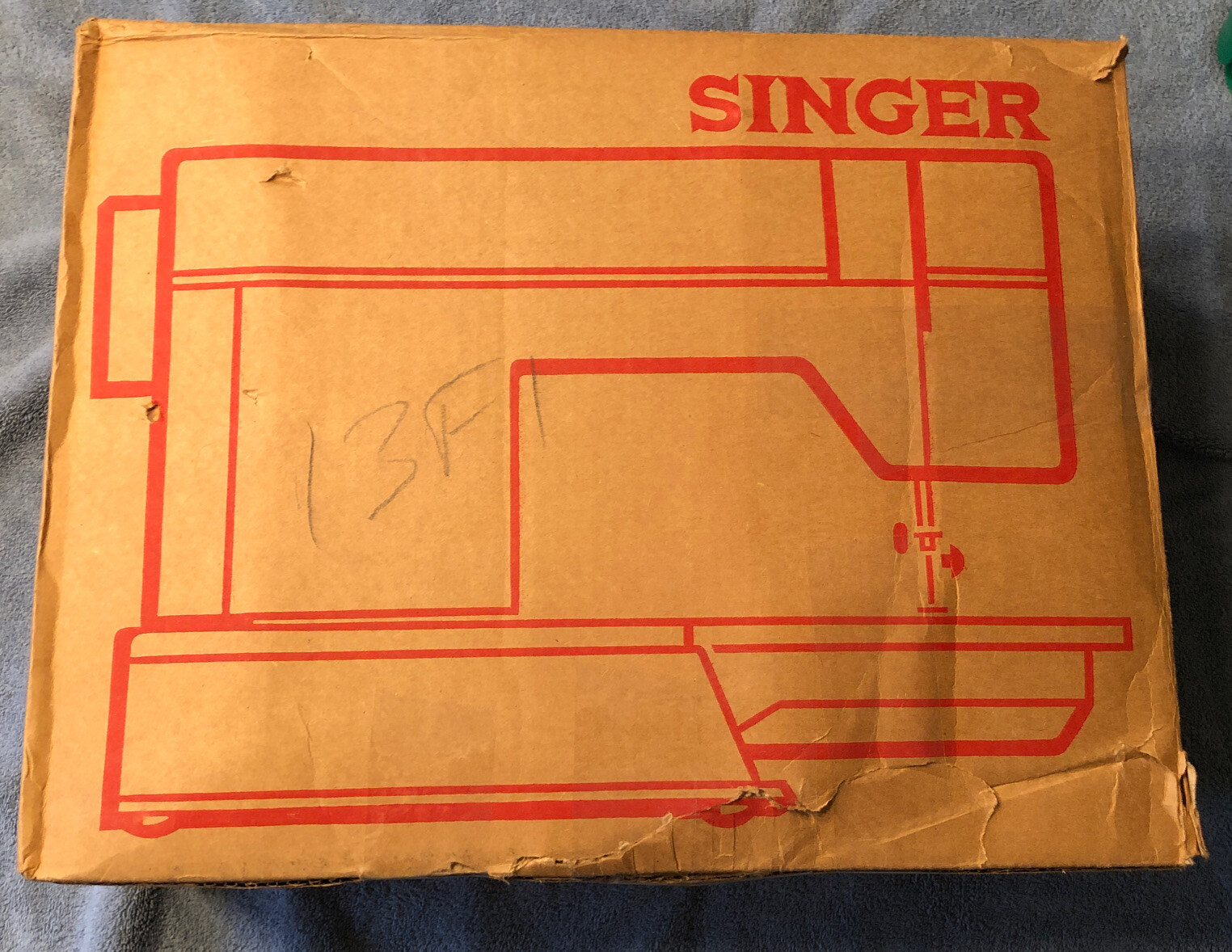 SINGER Style-mate Sm-14c Sewing Machine Foot Peddle Many Extras Bundle ...