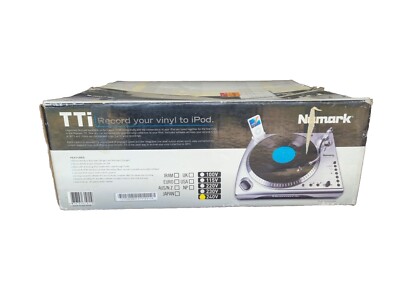 Numark TTi USB Turntable with Pitch Control with 30 Pin iPod Dock ...