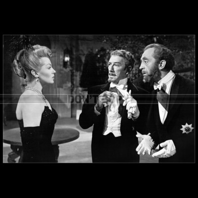 Photo F.011837 LANA TURNER RICHARD HAYDN JOHN ABBOTT (THE MERRY WIDOW ...