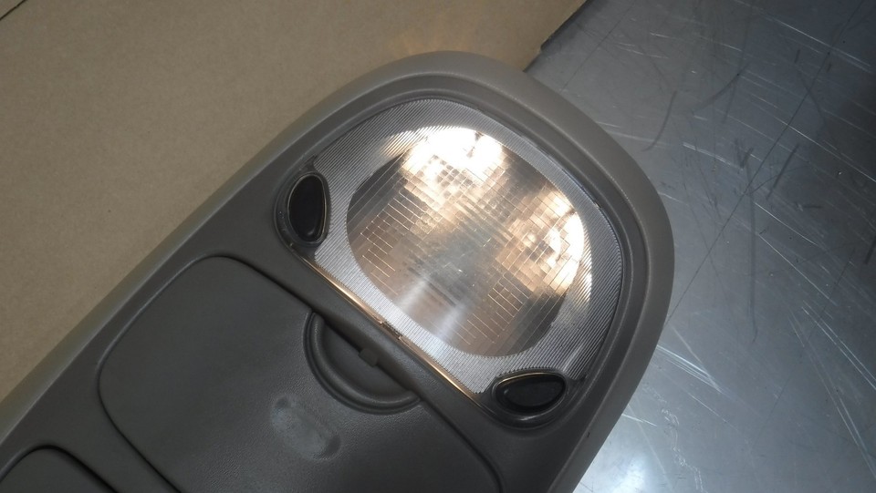 Ford Excursion Overhead Top Roof Console Dome Map Light Brown Tan | eBay