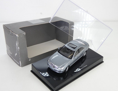 AutoArt Mercedes S 500 Class W221 Dealer Silver Rare Toy Car Model 1:43 ...