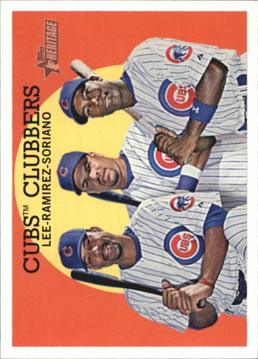 2008 Topps Heritage #147 Alfonso Soriano/Aramis Ramirez/Derrick Lee | eBay