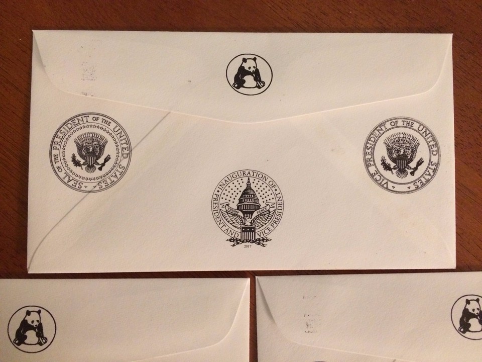 PRESIDENT TRUMP First Day Cover Washington D.C. Inaugural Postmark 1/20 ...