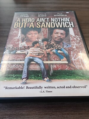 A Hero Aint Nothin But a Sandwich (DVD) OOP DVD Rare Paul Winfield ...
