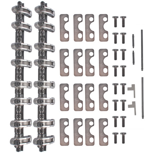 Shaft Mount 1.7 Ratio Stainless Steel Roller Rocker Arm Fit for Chevy ...