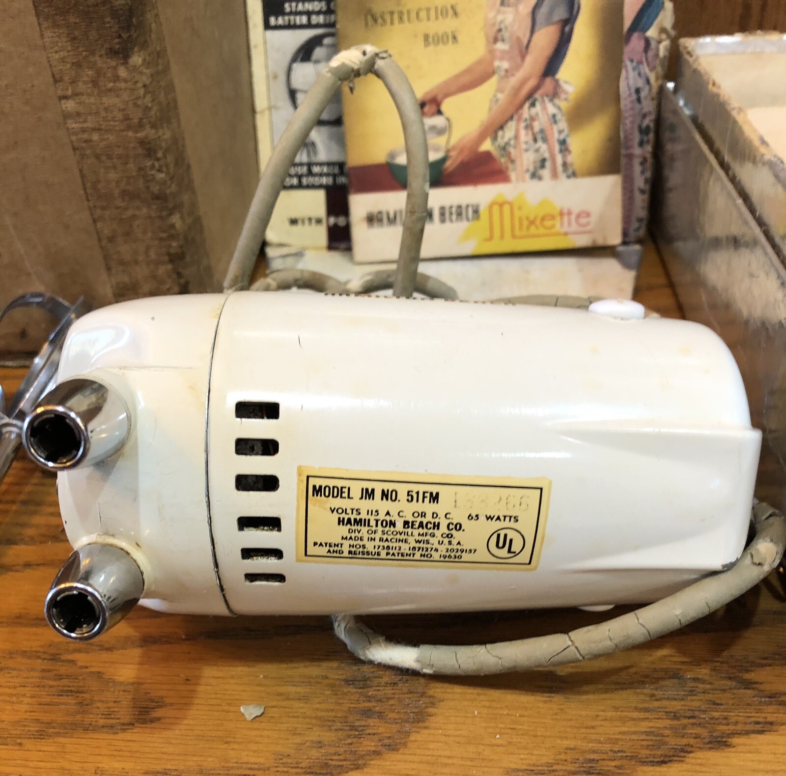 1940’s Hamilton Beach Mixette Food Mixer Model JM | eBay