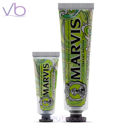 MARVIS Creamy Matcha Tea | Italian Toothpaste with Sweet & Savory ...