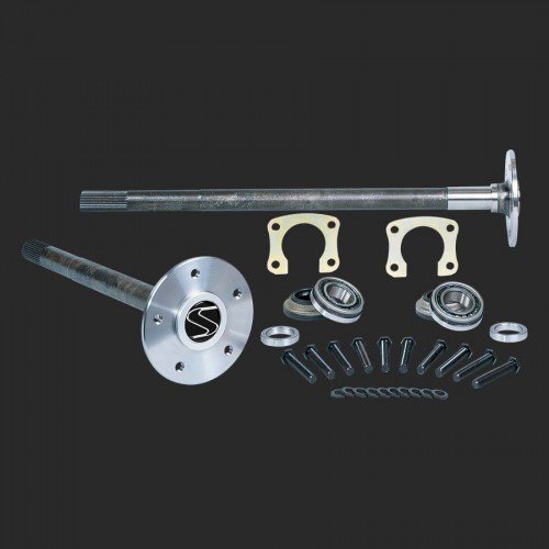 NEW STRANGE 1550 FORGED STEEL FORD 9" INCH 35 SPLINE AXLES 1 PAIR (2) W ...