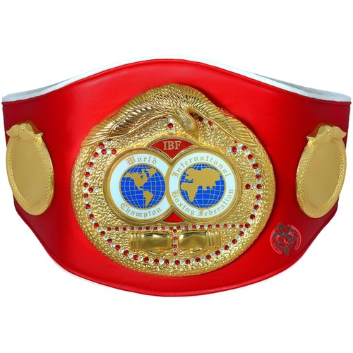 IBF World Boxing Champion Federation Belt Adult Size 3D Design Boxing ...