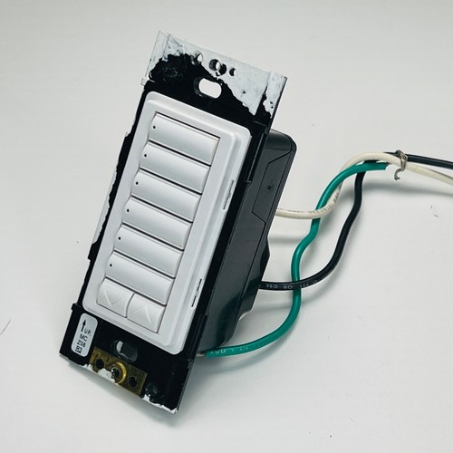 Lutron RRD-W6BRL-WH Radio Ra2 RadioRA RA 6 Button Keypad - White ...