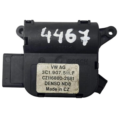 3C1907511F Air Flap Motor / Actuator Volkswagen PASSAT B6 2007 | eBay