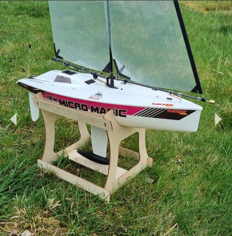 Hacker Models 21" nMM Micro Magic Sailboat Race Yacht "ARTR" (None ...