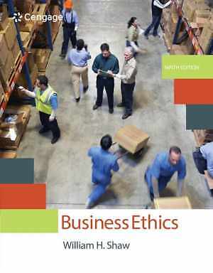 Business Ethics: A Textbook with - Paperback, by Shaw William H ...