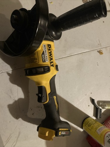 DeWALT DCG418B FLEXVOLT 60V MAX 4-1/2 - 6" Angle Grinder with Kickback ...
