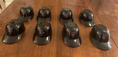 MLB New York Mets Black Mini Batting Helmet Ice Cream Snack Bowl Single ...