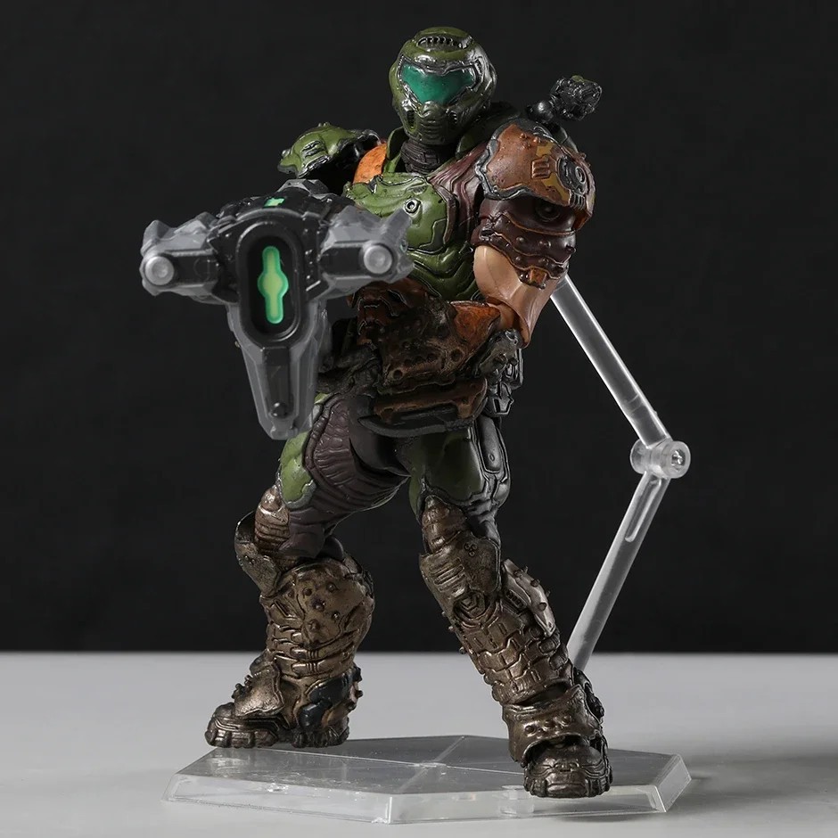 17cm Figma Sp-140 Figures Doom Figure Doom Slayer Eternal Anime Figure ...