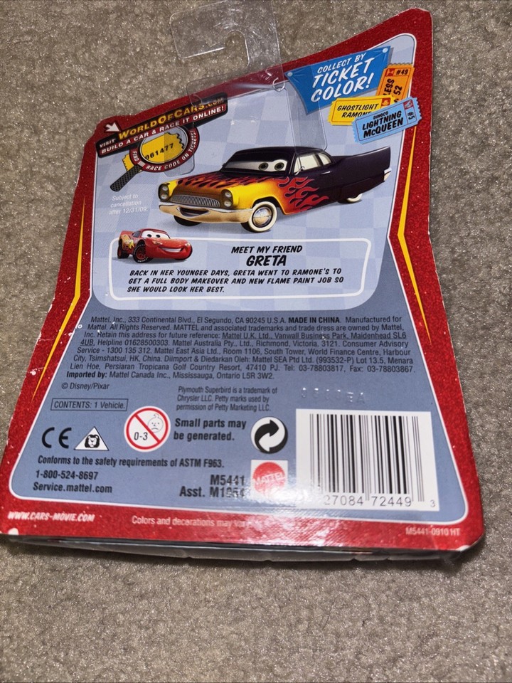 Disney Pixar Cars Damaged King Strip Weathers Piston Cup #82 Race O ...
