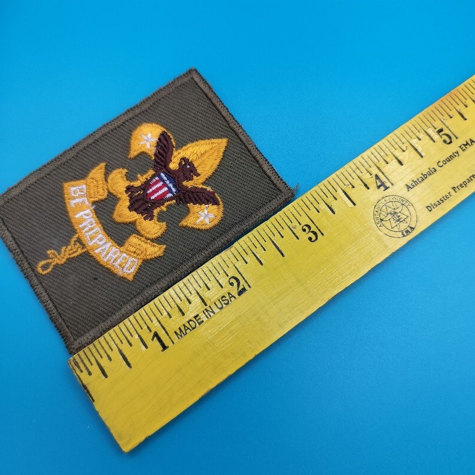 BSA First Class Boy Scout Vintage Patch Be Prepared | eBay