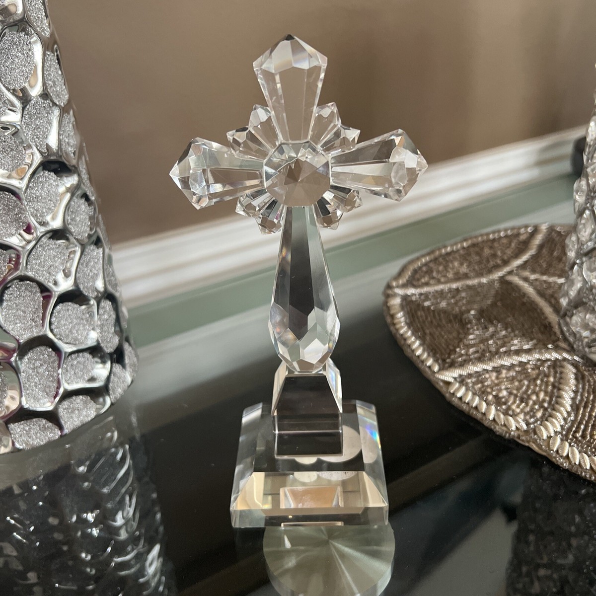 Glass Standing Crosses