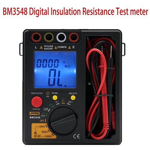 BM3548 2 in 1 Insulation Resistance Tester Meter Megger megohmmeter ...
