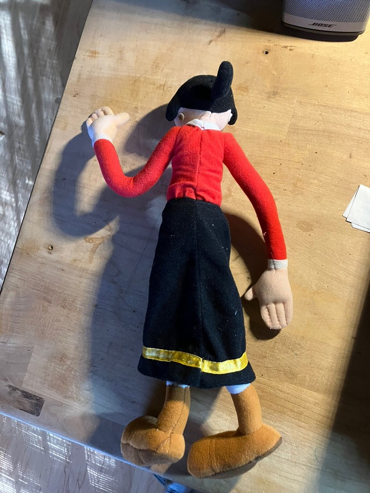 2004 Olive Oil Oyl Doll Kellytoy Poseable Popeyes Girlfriend Plush Toy ...