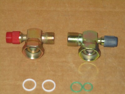 YORK 209/210 A/C ROTOLOCK FITTINGS W/134A SERVICE PORTS- FT2037, FT2038 ...