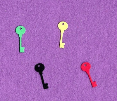 KEY # 2 qk lock die cuts scrapbook cards | eBay