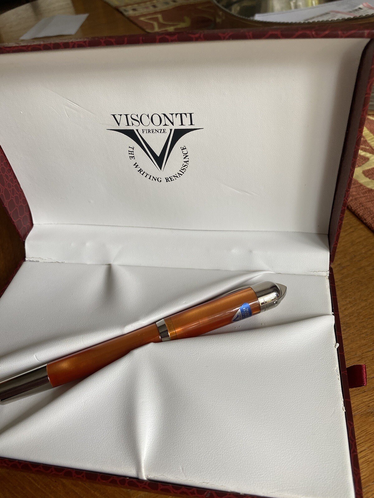 Vintage Visconti Firenze The Writing Renaissance Rollerball Pen In Box ...