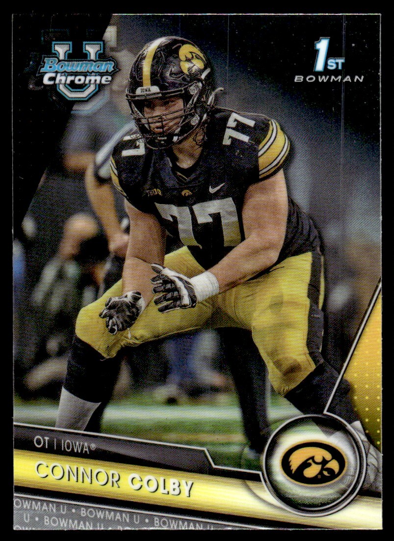 2023 Bowman Chrome U Connor Coley Rookie Iowa Hawkeyes #7 | eBay