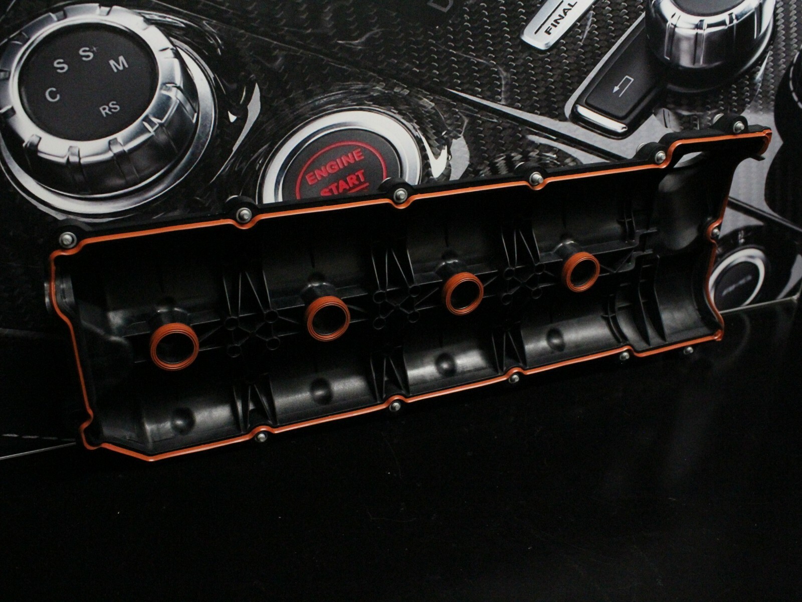 NEW Genuine Mercedes-Benz W204 C63 C-Class OM156 LH Rocker Cover ...