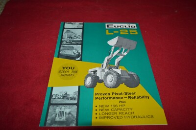 Euclid L-25 Wheel Loader For 1965 Dealer's Brochure DCPA11 | eBay