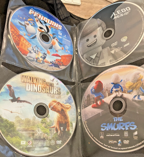 DVD Lot (82) No Case Open Discs G PG PG13 R Ratings includes some kids ...