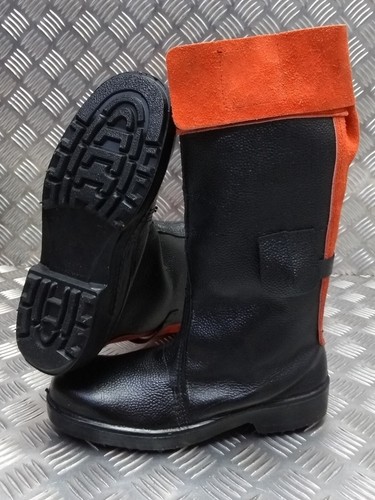 Leather Foundry Boots Toetector Safety Footwear For Metal Workers ...