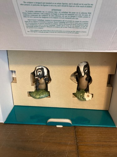 WDCC FLOWER & MISS SKUNK "WALKING ON AIR" & 'KNOCKED FOR A LOOP" | eBay