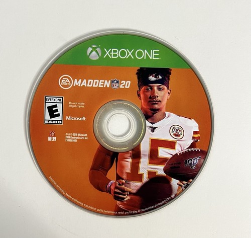 Madden 20 Microsoft Xbox One Football Video Game - Disc Only - Game ...