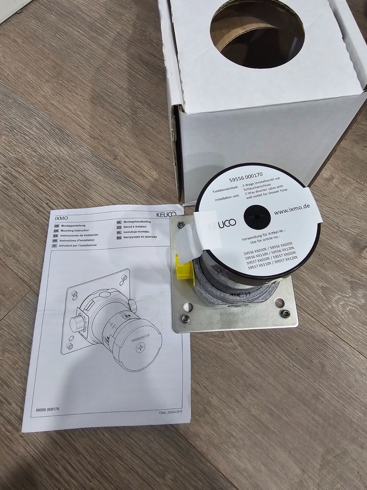 Keuco Ixmo 2 Way Diverter Valve Install Unit 59556000170 | eBay UK