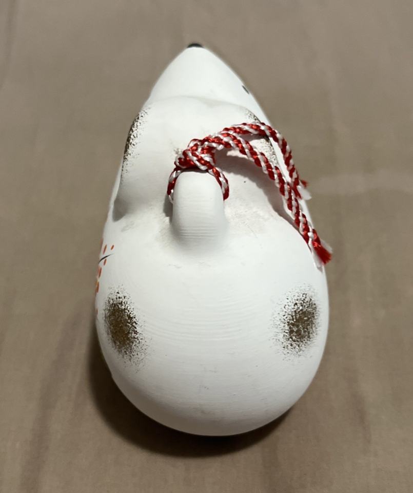 Japanese Yakushi Kiln Year of the Rat/Mouse Zodiac Mouse Figurine Clay ...