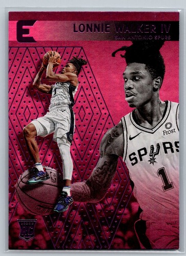 2018 Panini Chronicles Essentials Pink Parallel #225 Lonnie Walker IV ...