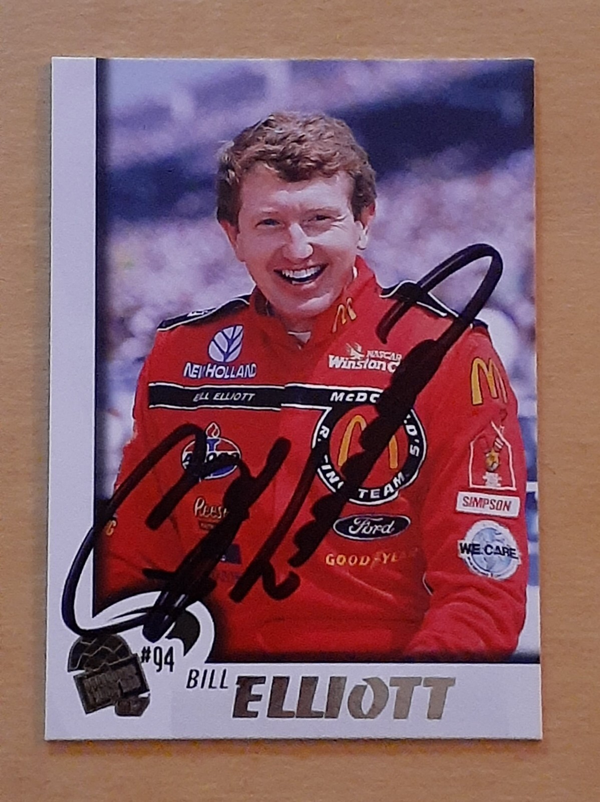 Bill Elliott 1997 97 Press Pass Autograph Authentic Signings Card SP ...