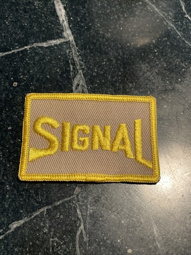 Signal Delivery Service Motor Freight Trucking Trucker Sew On Patch Hat ...