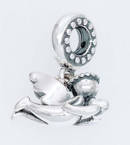 NEW 100% Authentic PANDORA 925 Silver Angel of Love Charm Pendant ...