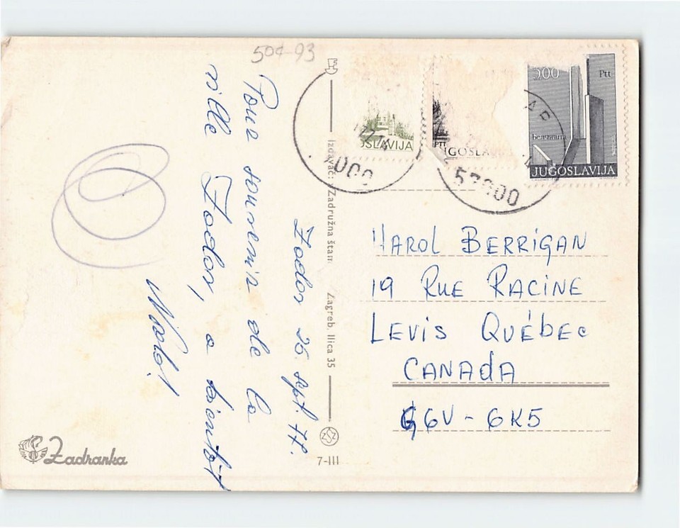 Postcard Scenes & Views in Zadar Croatia | eBay