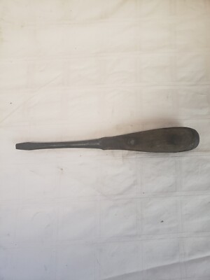 German Split Wooden Handle Flat Head Antique Screwdriver 8" 1/4" inch ...