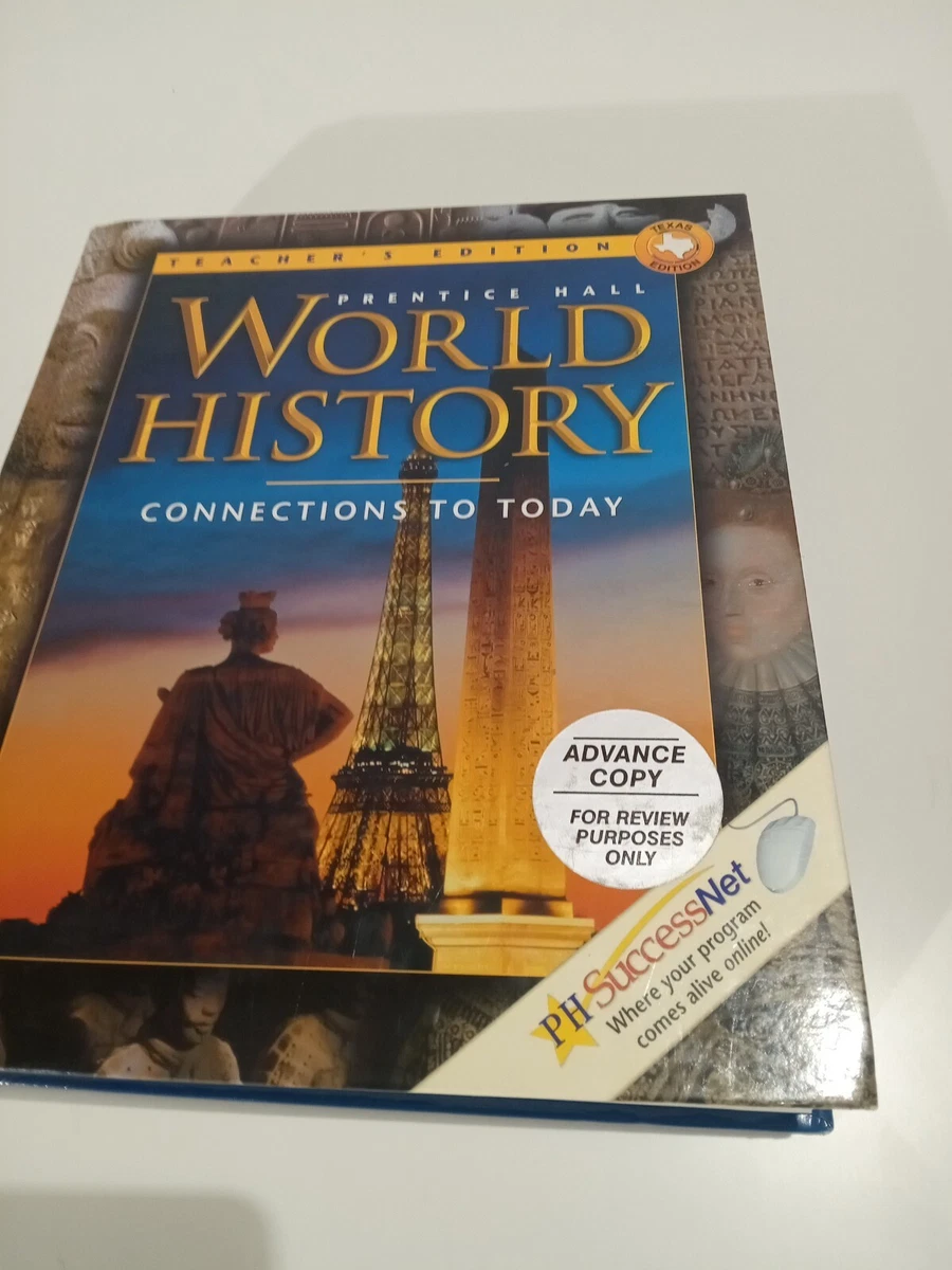 World History Textbook Prentice Hall Online Connections Today