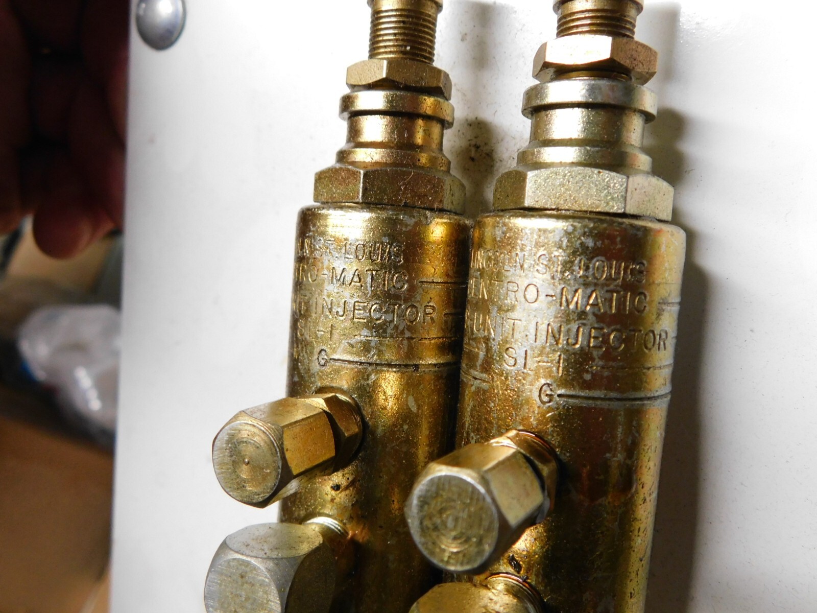 Lincoln Industrial Centro-Matic 81770-2 Two Grease Injector Manifold SL ...