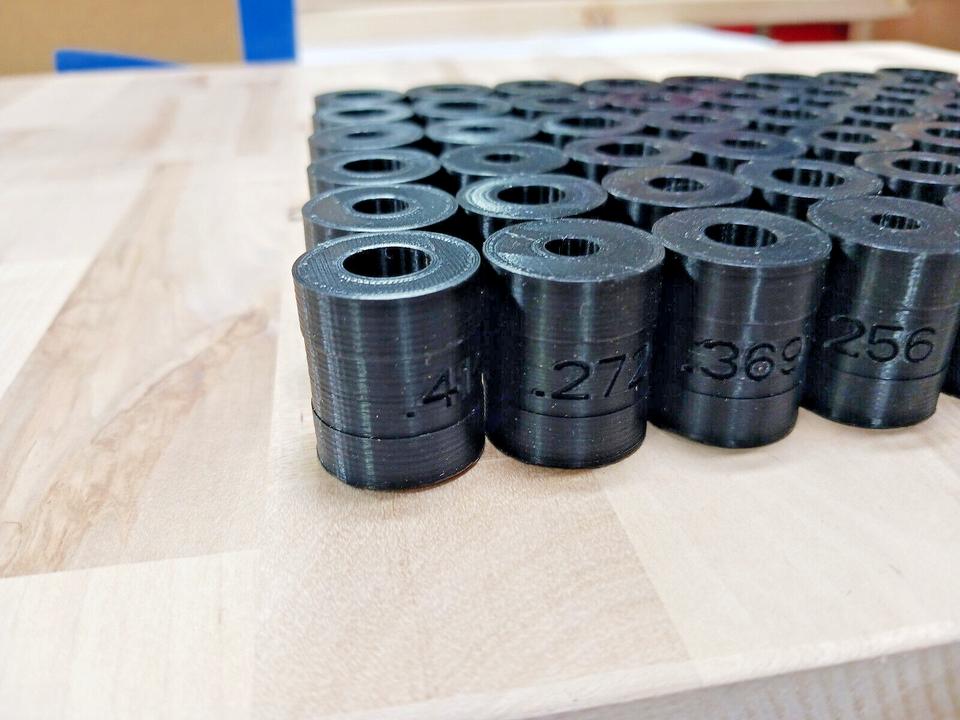 58 pcs Hornady Powder Bushings - Pacific, Ponsness Warren RCBS Spolar ...