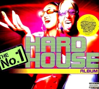 THE NO 1 HARDHOUSE ALBUM - 4 CDS 60 UNMIXED TRACKS ! TRANCE HARD HOUSE ...