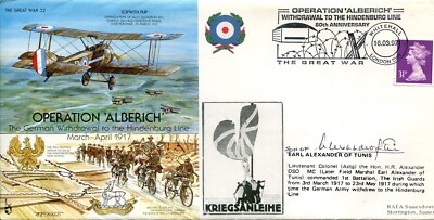 1997 GB Operation 'Alberich' Withdrawal to the Hindenburg Line - Commem ...