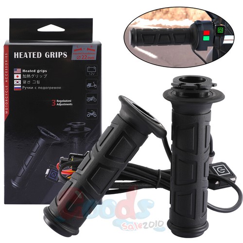 Universal Warm Grip Electric Hand Heated Grips Handlebar Warmer ...