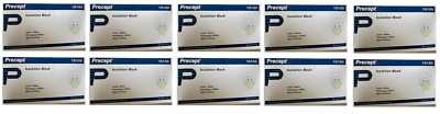 Precept 15100 Isolation Face Mask Sonic Welded Earloops Yellow 50/C Lot ...
